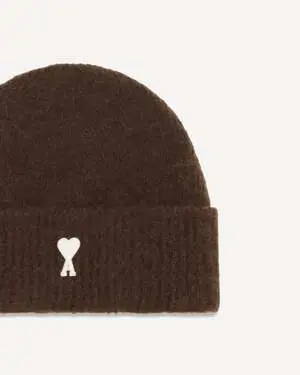 AMI Paris De Coeur Wool Beanie