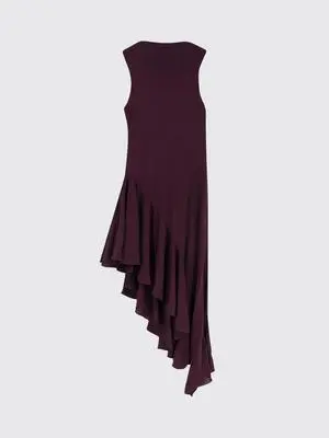 ALAIA Asymmetrical Ruffle Dress