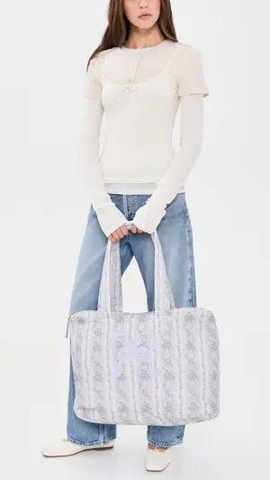 LoveShackFancy Aja Tote Bag