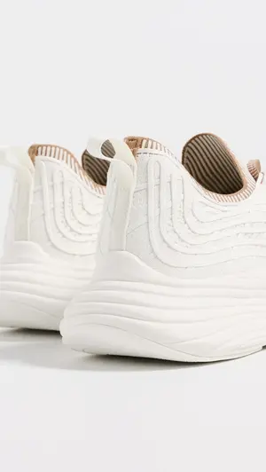 Apl Zipline Sneakers - Ivory/tan/ribbed