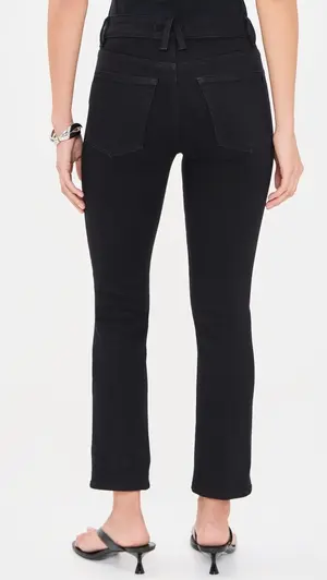 Good American Soft Tech Good Legs Straight Jeans
