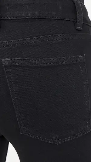Good American Soft Tech Good Legs Straight Jeans
