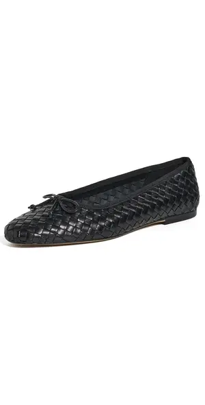 Sam Edelman Ruthie Woven Flats - Black