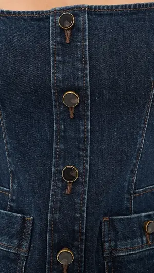 Paige Joanna Denim Mini Dress