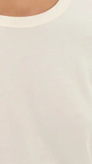 PISTOLA Melika Quarter Sleeve Crew Neck Tee