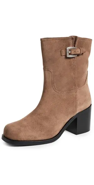 Staud Brooklyn Ankle Boots - Husk
