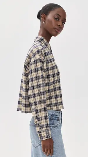 PERFECTWHITETEE Tate Button Down Shirt