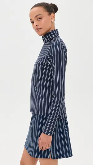 Rlx Ralph Lauren Mock Neck Half Zip Pullover