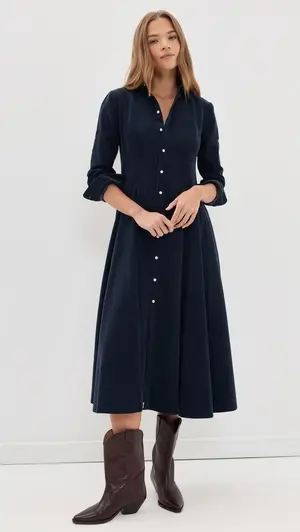 Polo Ralph Lauren Corduroy Collared Shirt Dress