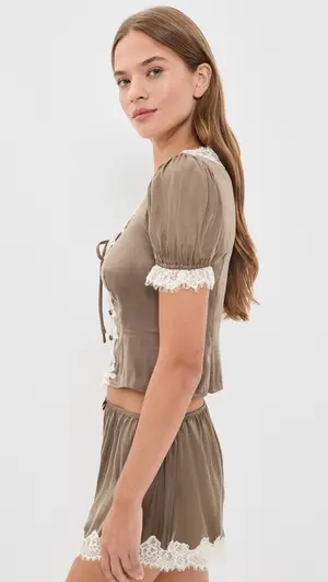 For Love & Lemons Luna Top