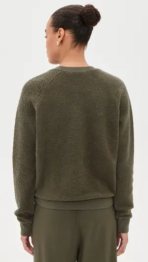 PERFECTWHITETEE Inside Out Fleece Shrunken Sweatshirt