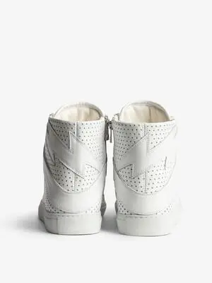 Zadig&Voltaire Zv1747 High Flash Smooth Sneakers