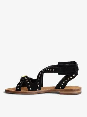 Zadig&Voltaire Cecilia Studs Caprese Sandals