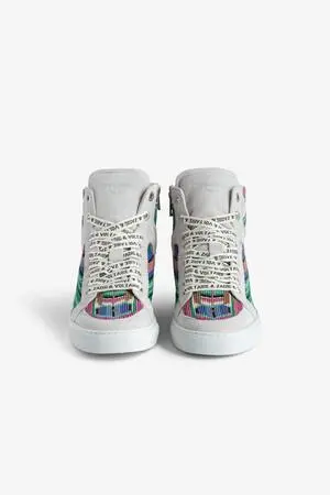 Zadig&Voltaire Zv1747 High Flash High-top Trainers