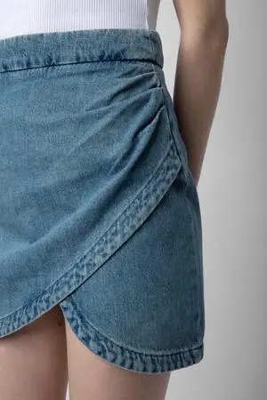 Zadig&Voltaire Julipe Denim Skirt