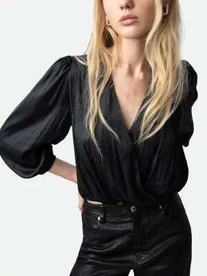 Zadig&Voltaire Tyfon Satin Top