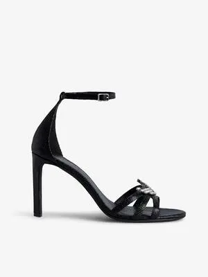 Zadig&Voltaire Amee Wing Court Shoes - Black