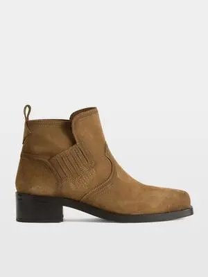 Zadig&Voltaire Igata Ankle Boots - Cognac