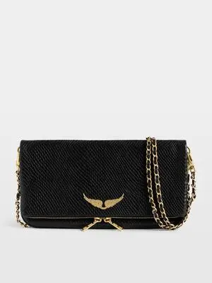 Zadig&Voltaire Rock Soft Wild Clutch