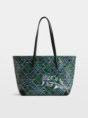 Zadig&Voltaire Z Shopper Punk Check Bag