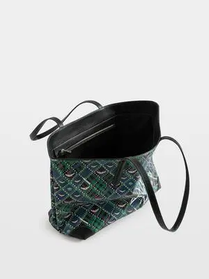 Zadig&Voltaire Z Shopper Punk Check Bag
