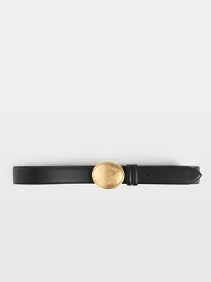 Zadig&Voltaire Colter Leather Belt - Black