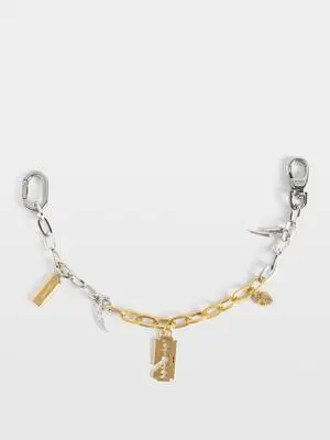 Zadig&Voltaire Chain Charms Key Ring - Shiny Silver
