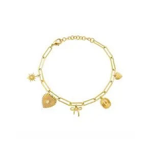 LA KAISER The Laura Heart Charm Bracelet
