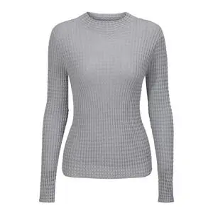 NUAJE NUAJE Auden Merino Wool Mock Neck Top