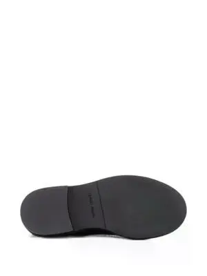 Giorgio Armani Touch-strap Suede Slippers