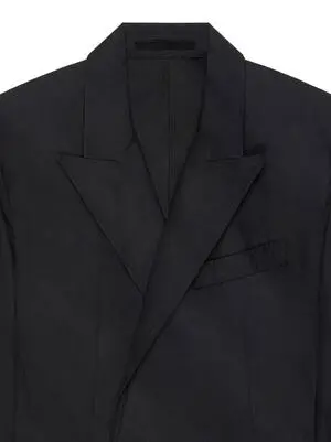 Givenchy Couture Seam Double-breasted Regular Jacket In Poplin