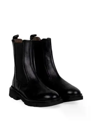 Status Elasticated Side-panel Chelsea Boots - Black