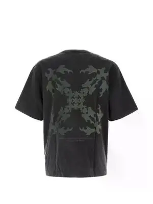 Off-White Slate Cotton T-shirt - Black