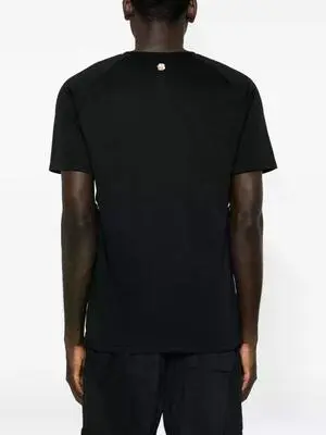 BOSS Logo-print Panelled T-shirt