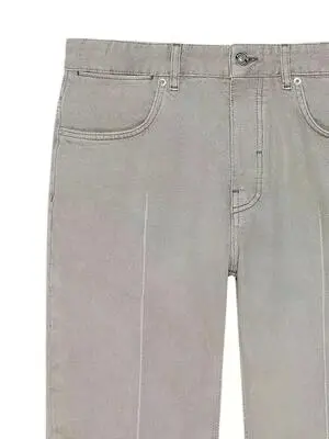 Givenchy Straight Fit Jeans With Folded Effect