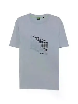 BOSS Graphic-print T-shirt - Grey