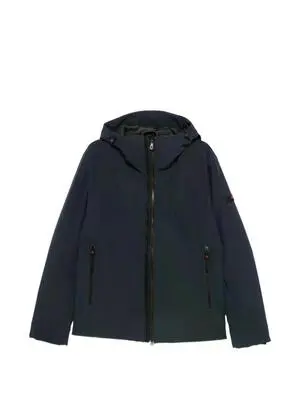 Peuterey Hooded Logo-patch Jacket