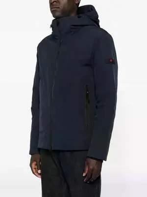 Peuterey Hooded Logo-patch Jacket