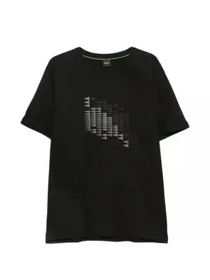 BOSS Geometric-print T-shirt