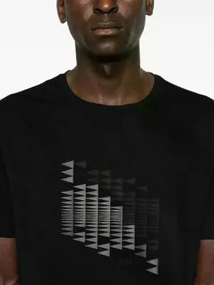 BOSS Geometric-print T-shirt