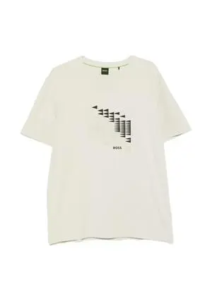 BOSS Graphic-print T-shirt - Neutrals