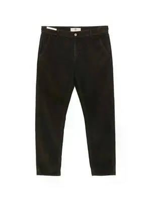 PT TORINO Corduroy Tapered Trousers - Brown