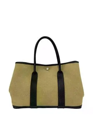 Hermès Toile And Negonda Garden Party 36 Tote Bag - Brown
