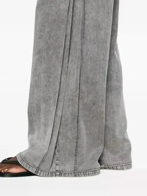 Patrizia Pepe Pleated Wide Leg Trousers