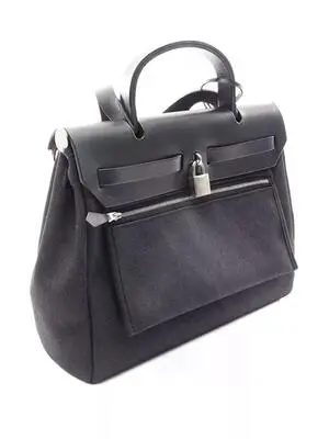 Hermès 2020 Toile Herbag Zip 31 Satchel