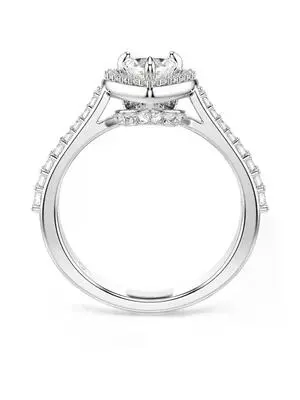 SWAROVSKI Una Angelic Heart-cut Crystal-embellished Ring