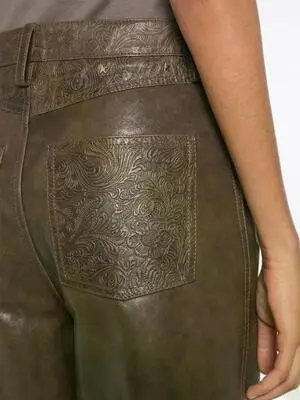 GOLDEN GOOSE Melany Leather Trousers