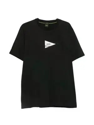 BOSS Logo-print T-shirt - Black