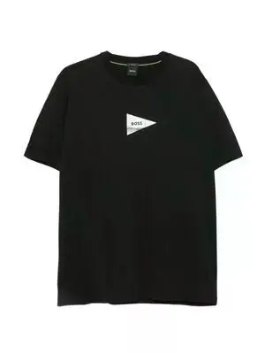 BOSS Logo-print T-shirt - Black