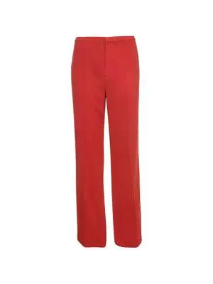 Alice + Olivia Straight-fit Crepe Trousers